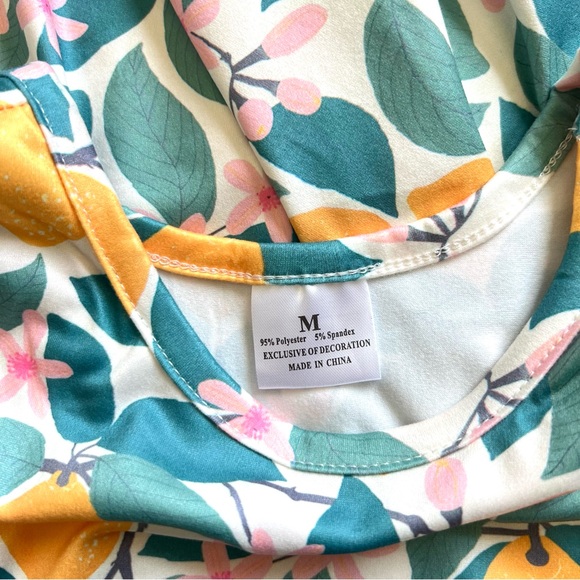 Dresses | Girl Boutique Blue Lemon Tree Dress | Poshmark